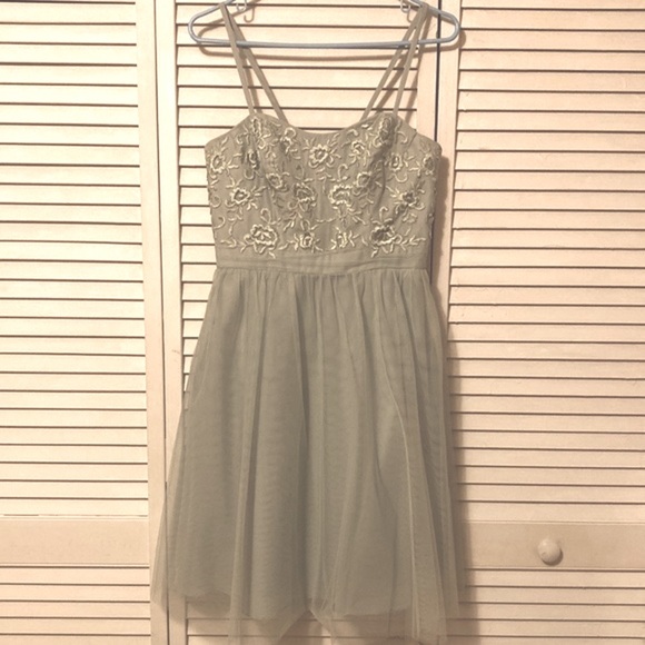Alfred Angelo | Dresses | Alfred Angelo Mint Green Embroidered And ...